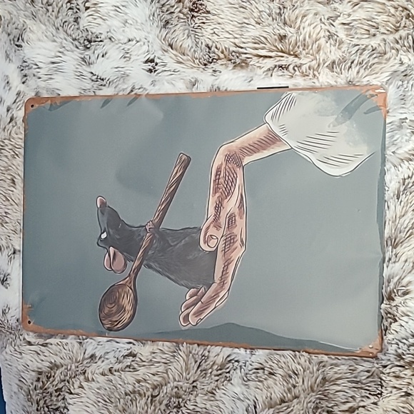 Disney | Wall Decor | Disneys Ratatouille Remy Inspired Metal Wall Art ...